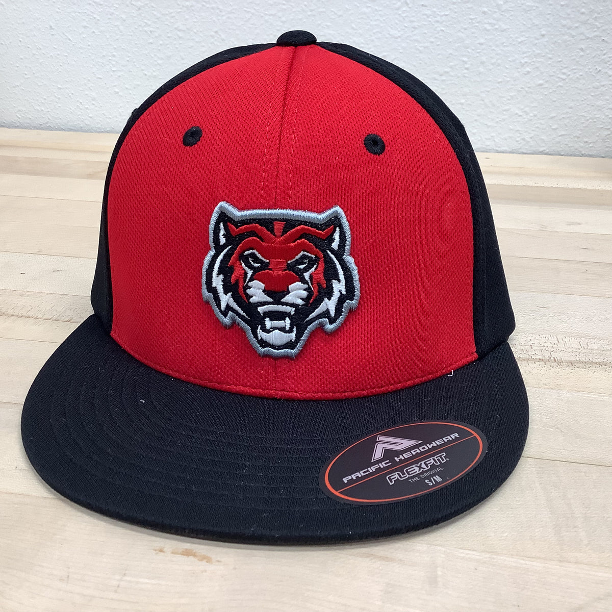 Flex Fit Hat Red/Black – The Tiger Shop by Iconic